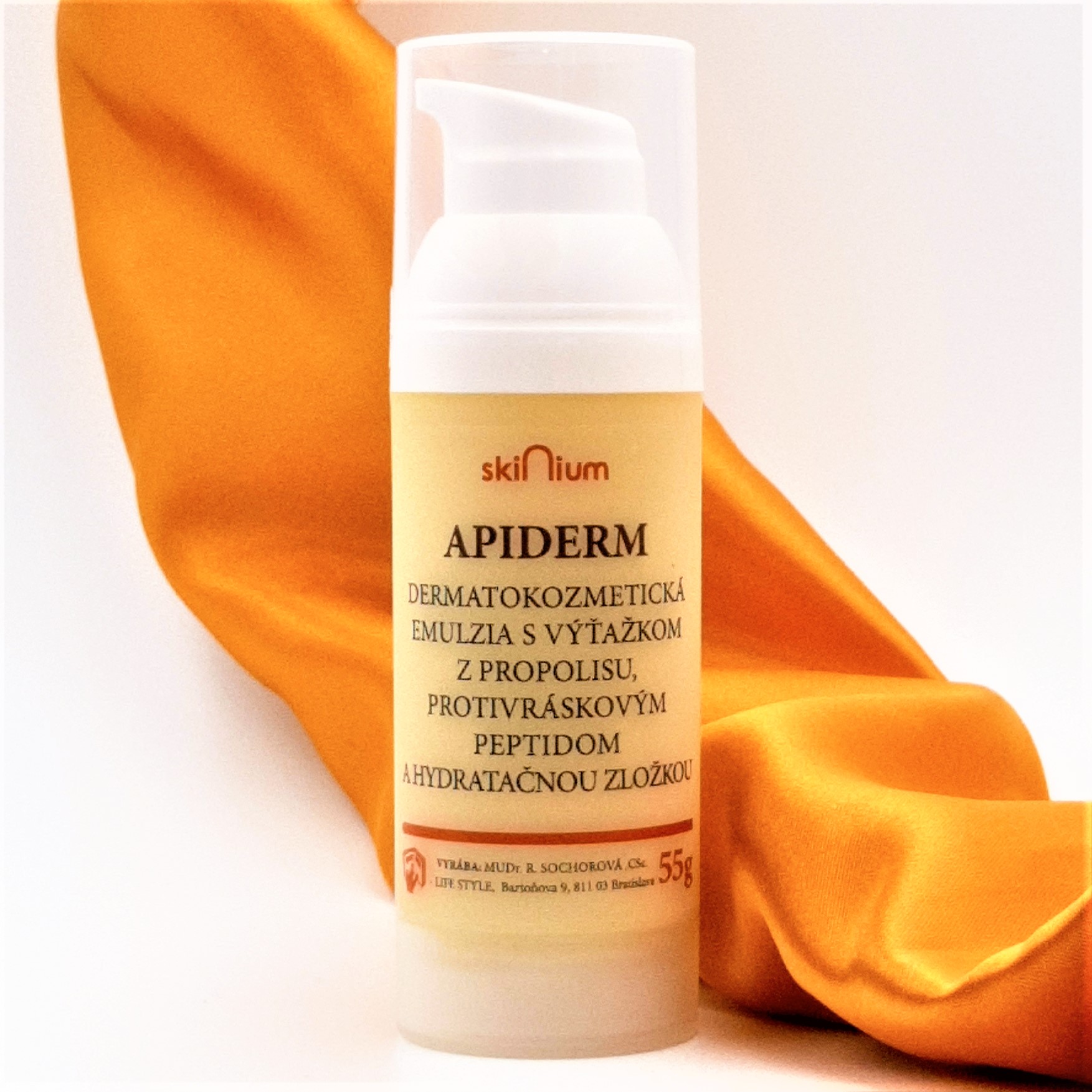 SKINIUM APIDERM dermatokozmetická emulzia s výťažkom z propolysu ...